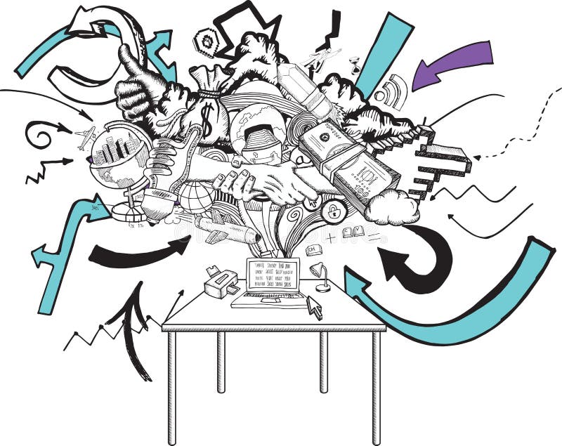 Computer Doodle Stock Illustrations – 86,792 Computer Doodle Stock ...