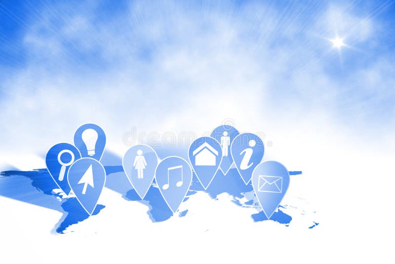 Computer applications stock illustration. Illustration of apps - 37370615