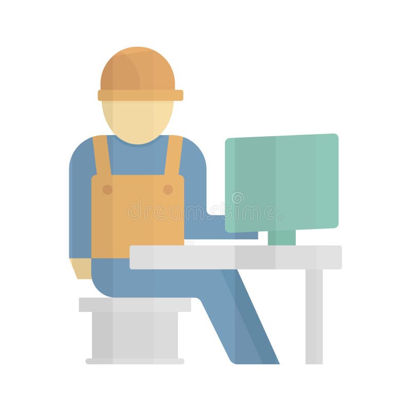 Computer Engineers Icon Stock Illustrations – 242 Computer Engineers ...