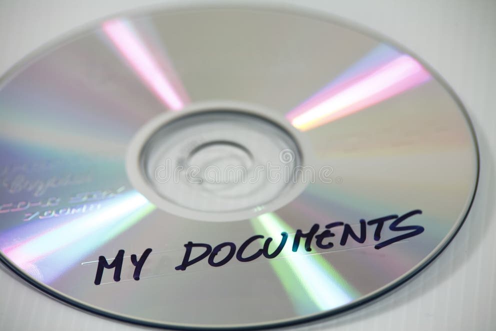 Computer back-up disc stock image. Image of multimedia - 19266199