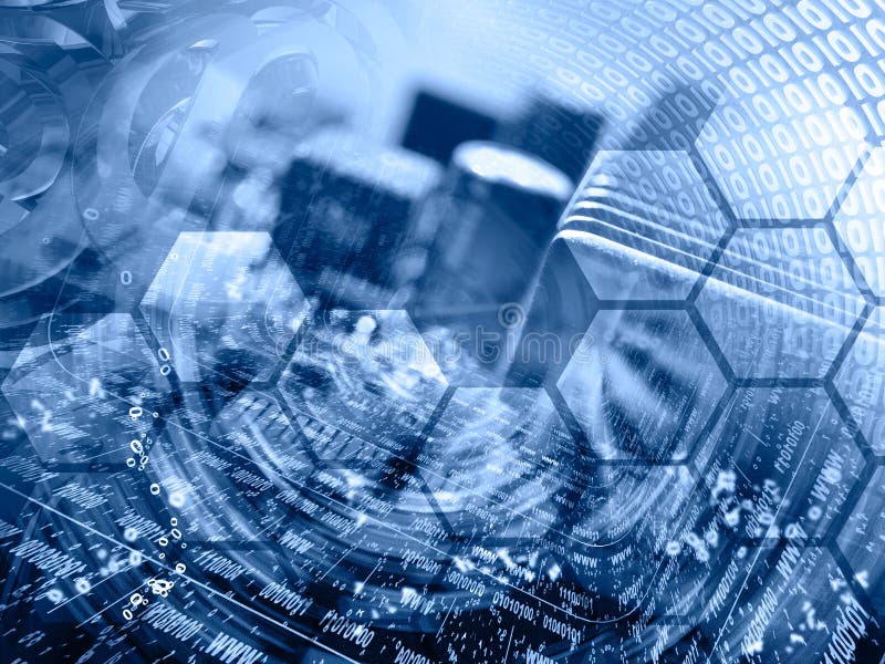 Computer background stock illustration. Illustration of metaphor - 97842380