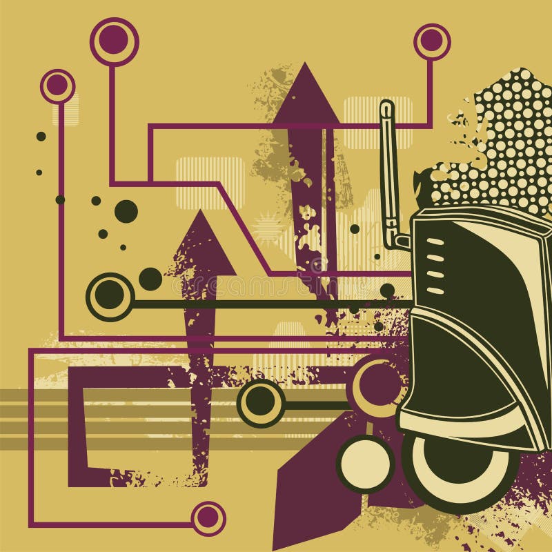 Computer background series stock vector. Illustration of futuristic ...