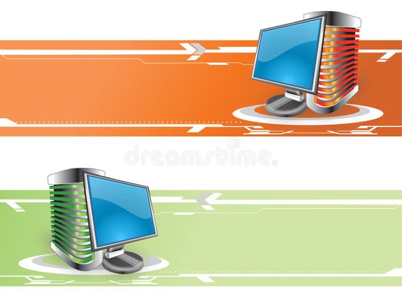 Computer Banner Stock Illustrations – 566,232 Computer Banner Stock ...