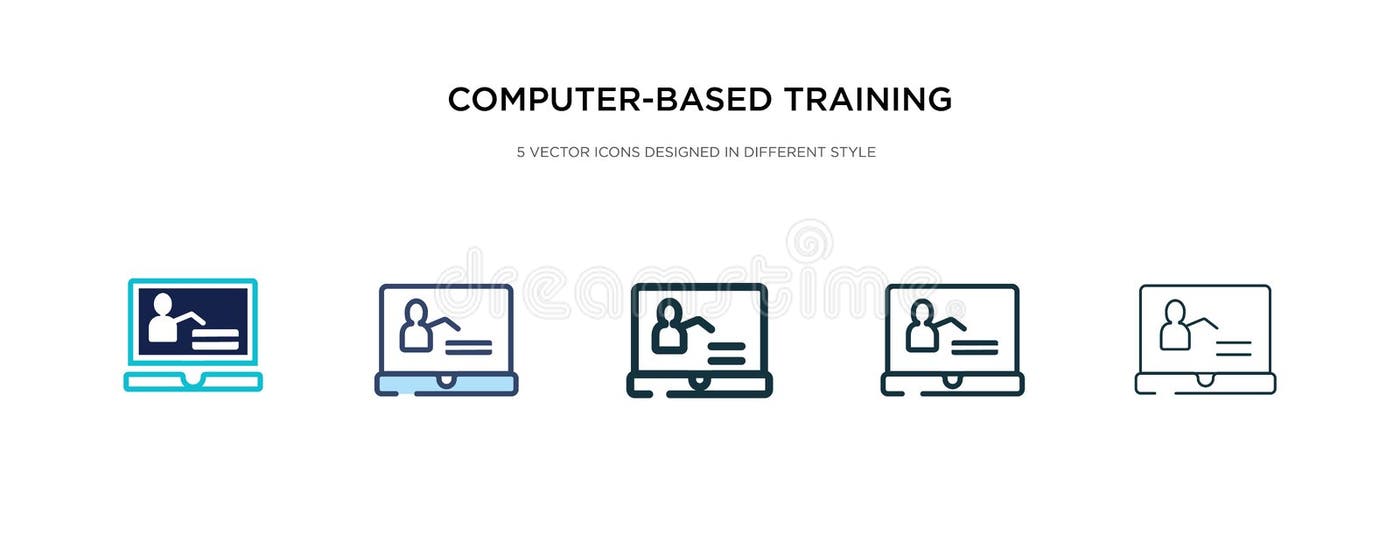 Computer Based Training Icon Stock Illustrations – 139 Computer Based ...