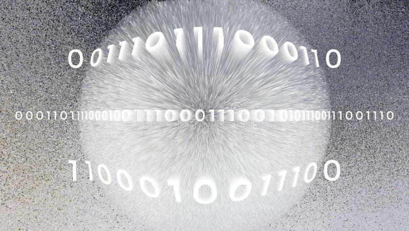 0010 Computer Binary Instruction Language Stock Image - Image of ...
