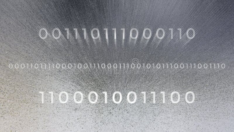 0010 Computer Binary Instruction Language Stock Image - Image of ...