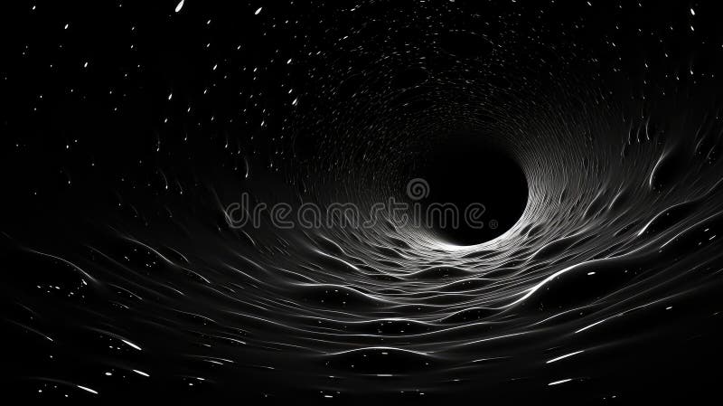 Computer the black hole stock illustration. Illustration of patterns ...