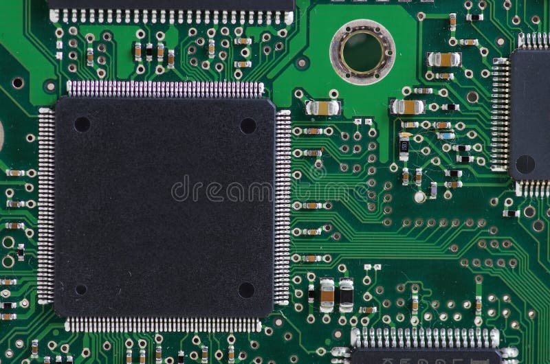 Computer board stock image. Image of component, macro - 41695143