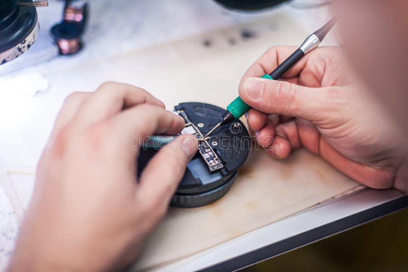 Computer Board Hardware Motherboard Microelectronics Server CPU Chip ...