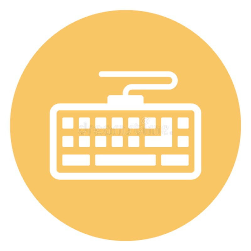 Computer Board Isolated Vector Icon Fully Editable Stock Vector ...