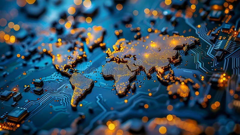 Pcb World Map Stock Illustrations – 86 Pcb World Map Stock ...