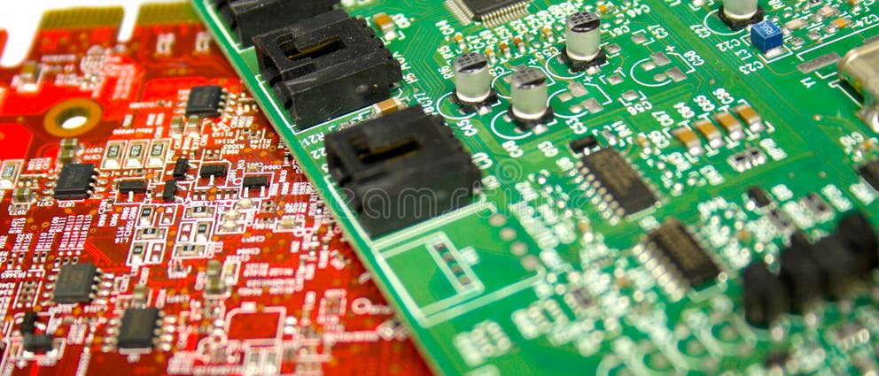 Computer boards stock photo. Image of motherboard, digital - 6744072