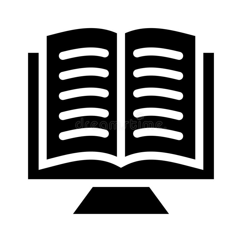 Computer book icon stock illustration. Illustration of notebook - 100513602