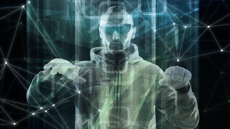 Computer Bots Cyber Attack Using Infected by Trojan Virus ...