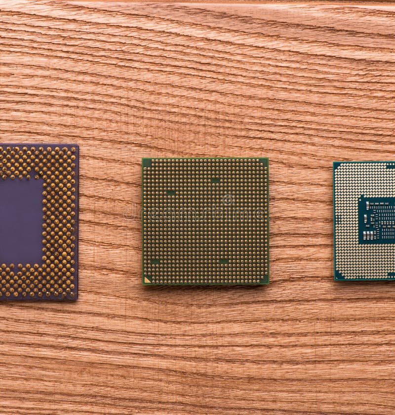 Personal Computer Processor. Close-up Processor Editorial Image - Image ...