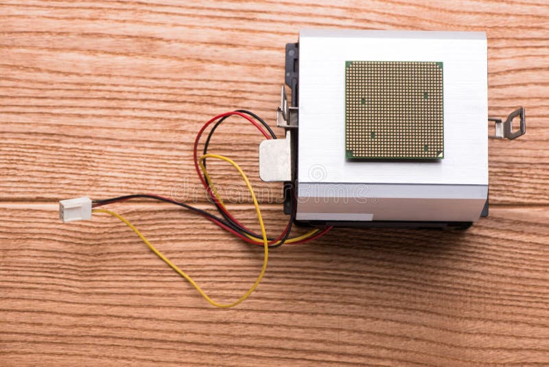 Personal Computer Processor. Close-up Processor Editorial Stock Image ...