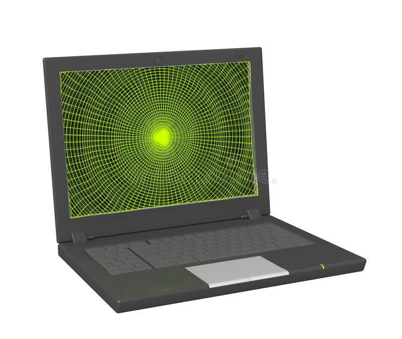 Computer bug stock illustration. Illustration of attack - 12820038