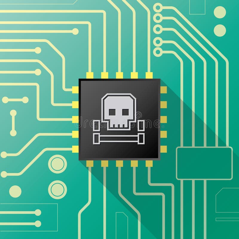 Computer security stock vector. Illustration of icons - 66444655