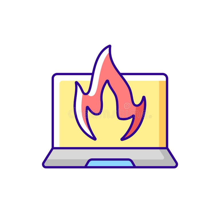 Burning Pc Stock Illustrations – 81 Burning Pc Stock Illustrations ...