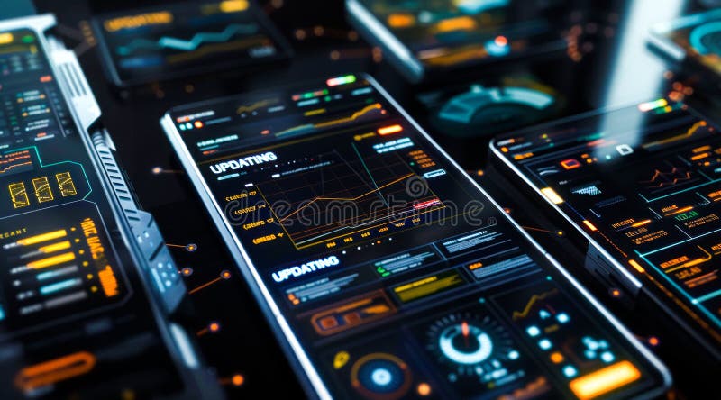 Computer and Business Security Concept, System Updates and Privacy ...