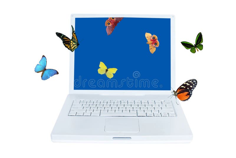 Green Key of the Computer. Solutions Stock Photo - Image of computer ...