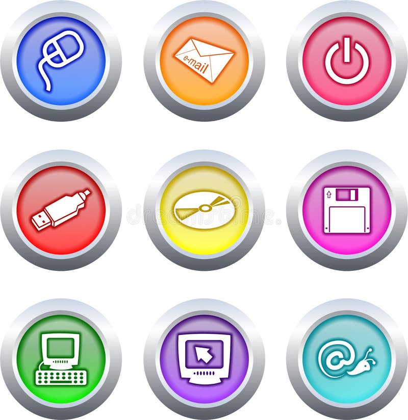 Computer Mouse stock vector. Illustration of pointing, hardware - 47876