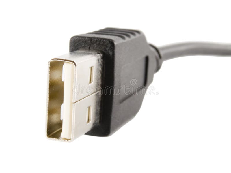 Computer cable stock photo. Image of cord, closeup, micro - 1899828