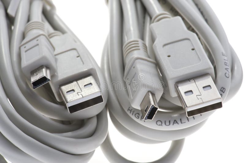 Computer cable close up stock photo. Image of connection - 13160376
