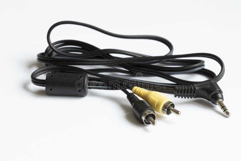 Computer cable. stock photo. Image of external, cord - 219019968