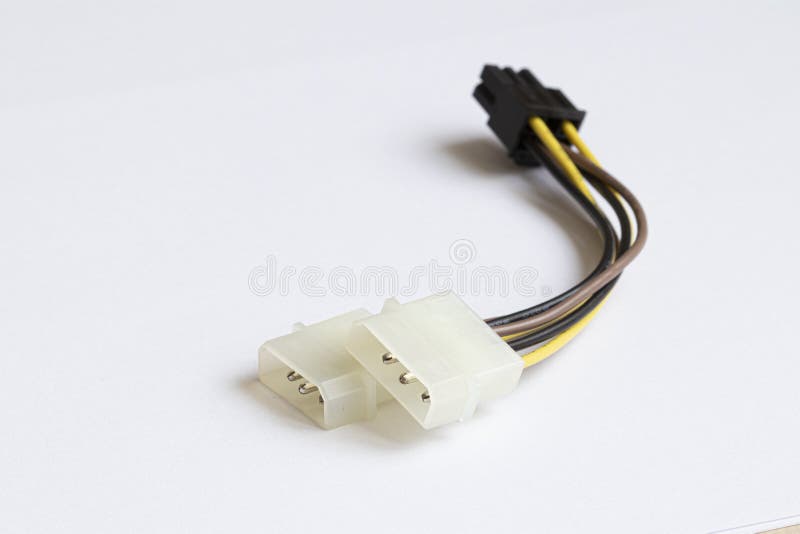 Computer cable. stock photo. Image of connecting, technology - 219020084
