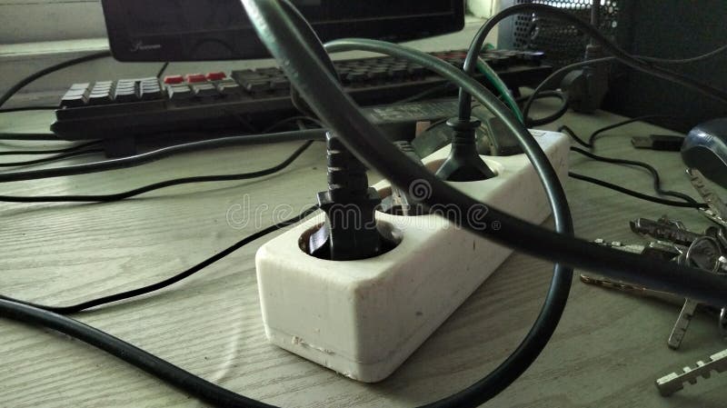 Messy cables stock image. Image of lines, panel, networking - 77947319