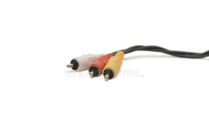 Computer cables stock photo. Image of line, closeup, color - 38595072