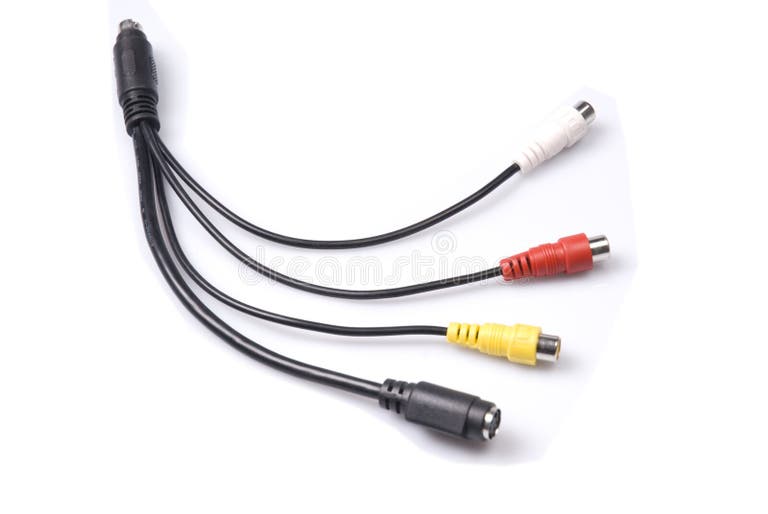 Computer cables stock photo. Image of connection, external - 6553808