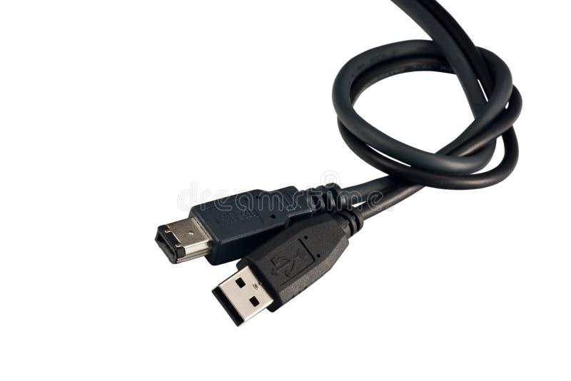 Computer cables stock photo. Image of peripheral, electronics - 9772656