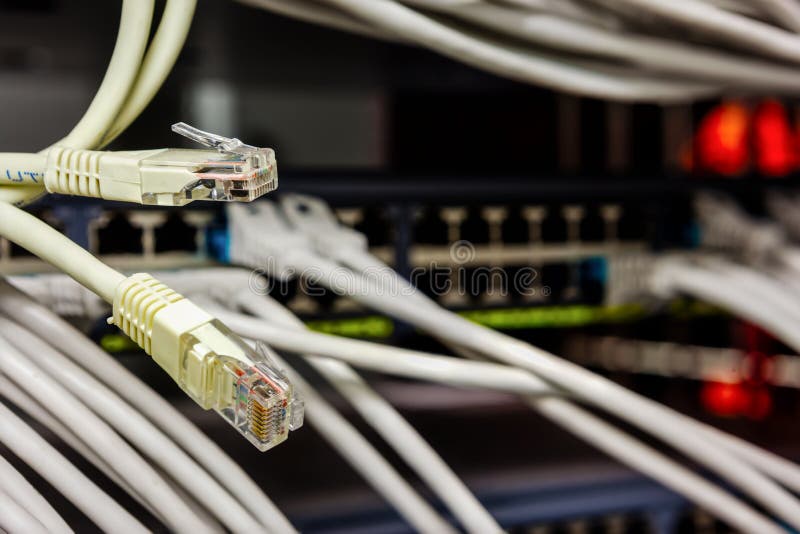 Computer cables built plug stock photo. Image of tech - 74167628