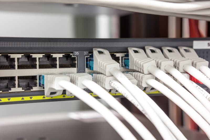 Computer cables built plug stock image. Image of data - 74229159