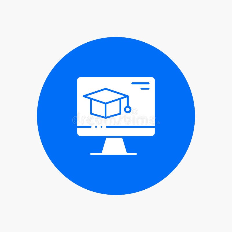 Computer, Cap, Education, Graduation Stock Vector - Illustration of ...