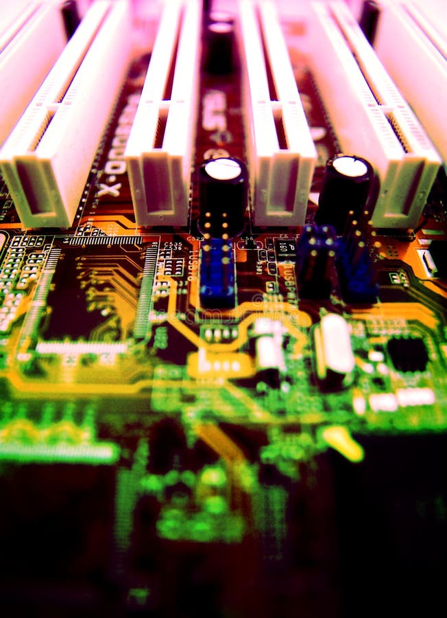 Computer card stock image. Image of green, clusters, design - 5864179