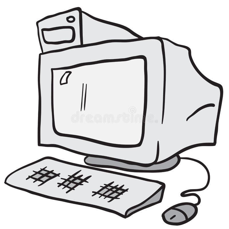 Cartoon Computer Case Stock Illustrations – 1,987 Cartoon Computer Case ...