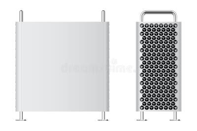 Front View Computer System Unit Stock Illustrations – 49 Front View ...