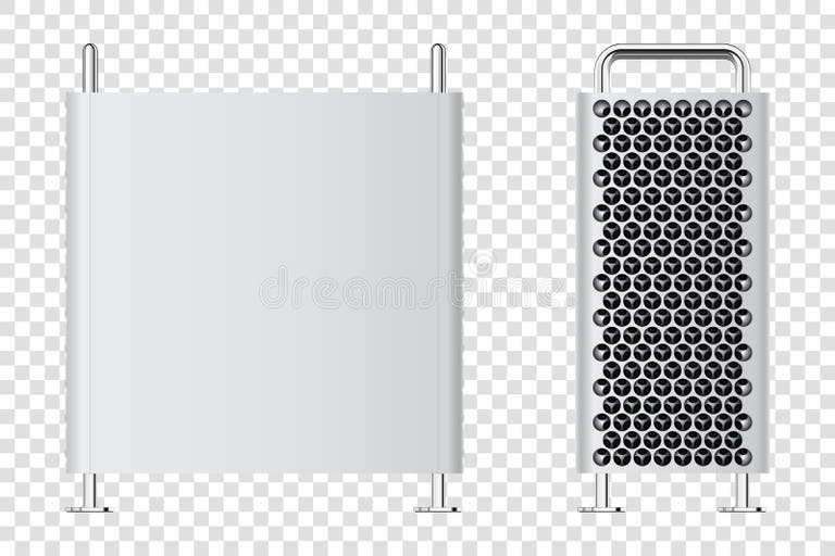 Front View Computer System Unit Stock Illustrations – 57 Front View ...