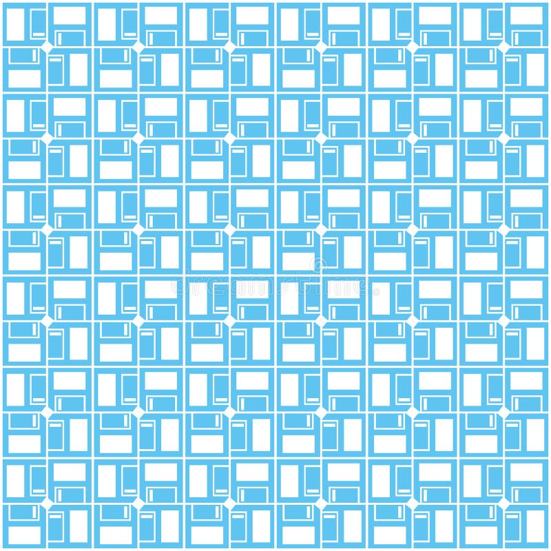 Computer Case Pattern Background. Vector Illustration Decorative Design ...