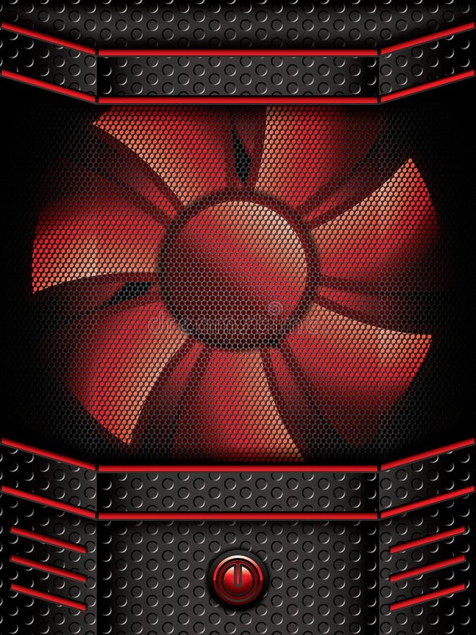 Computer case stock vector. Illustration of case, creative - 89296284