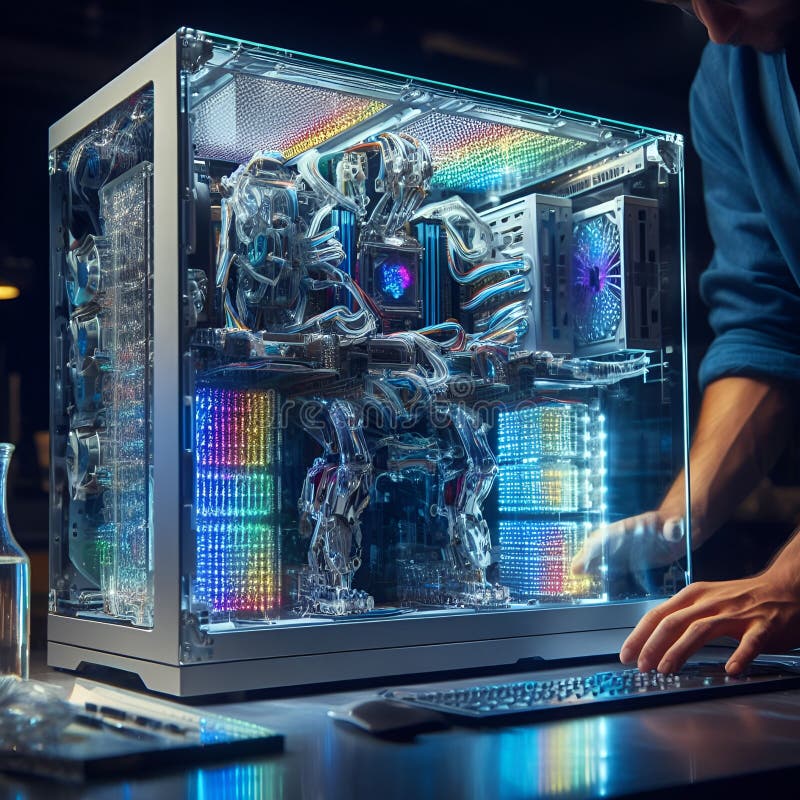 A Computer Case that is Technologically Stunning, Has Beautiful Glass ...