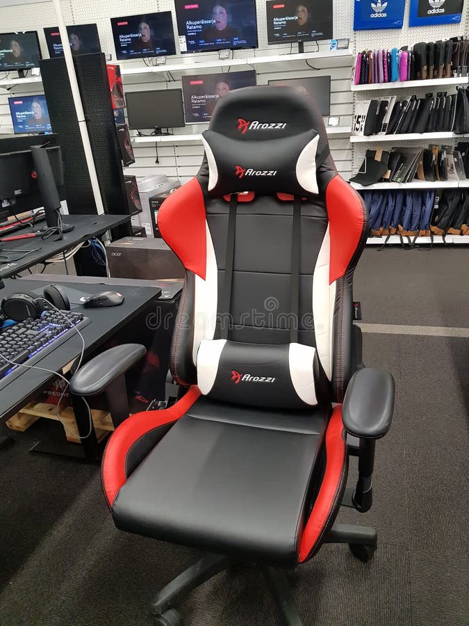 Computer Chair on Sale in the Store Editorial Stock Photo - Image of ...