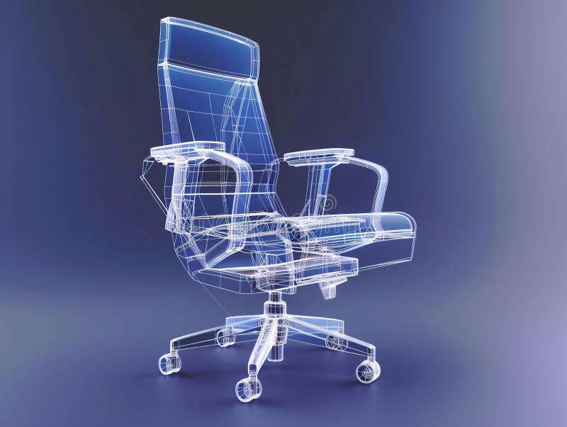 Computer Chair Visualization with Augmented Reality Transparent ...