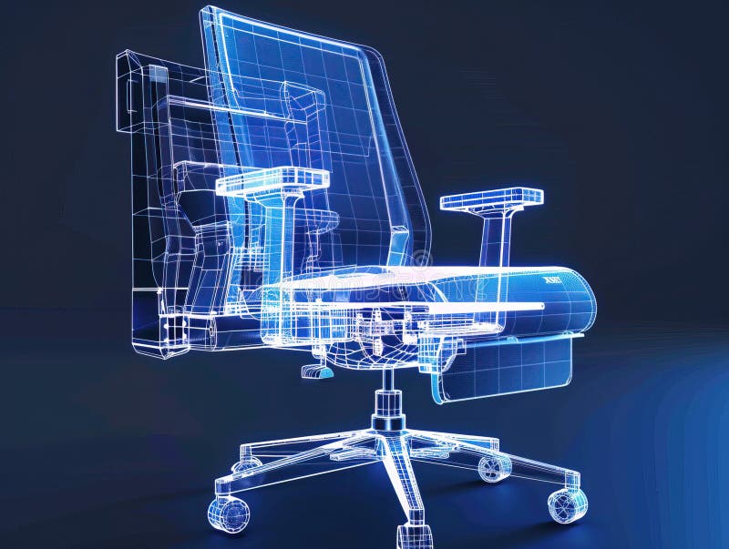 Computer Chair Visualization with Augmented Reality Transparent ...