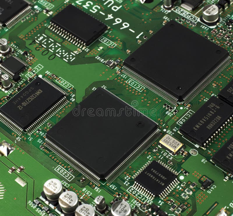 Computer Chip and Circuit Board Stock Image - Image of abstract ... Computer Chip and Circuit Board Stock Image - Image of abstract ...