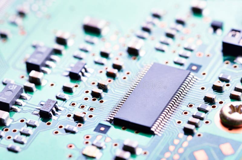 Computer chip stock photo. Image of component, electronic - 26554910