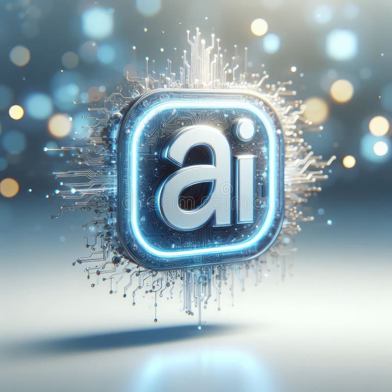 Computer Chip Blue Background White Letter Stock Photos - Free ...